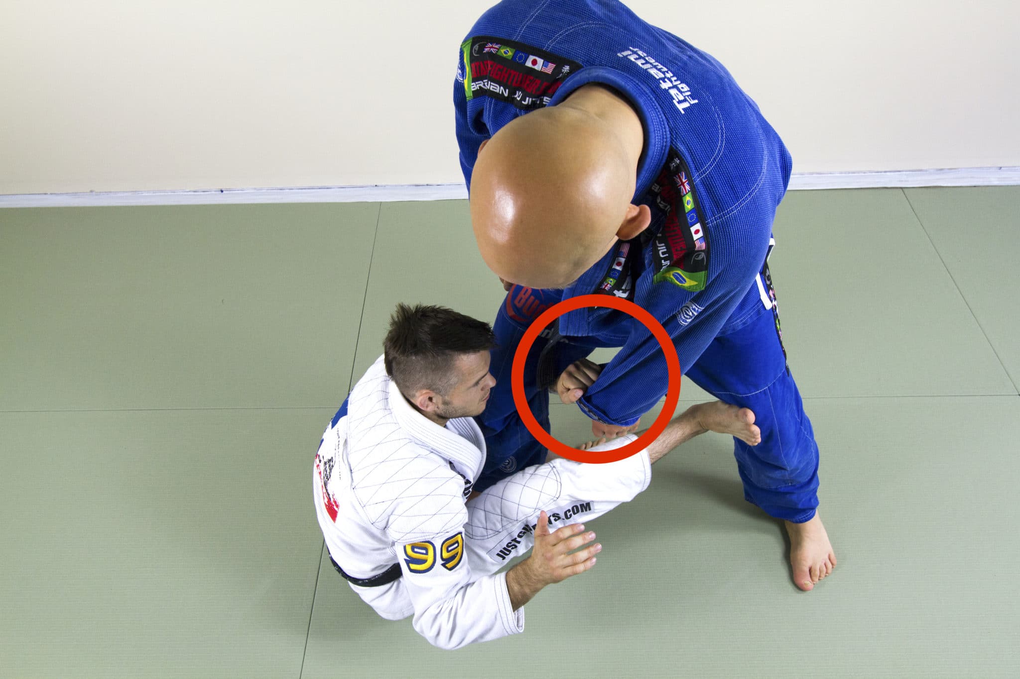 How to Set Up the Triangle Choke from Guard - Grapplearts